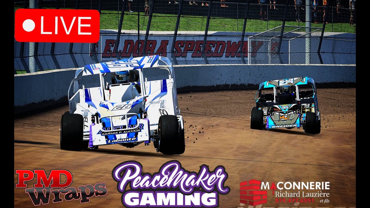 Big Block Modifieds Live from Eldora Speedway! - YouTube