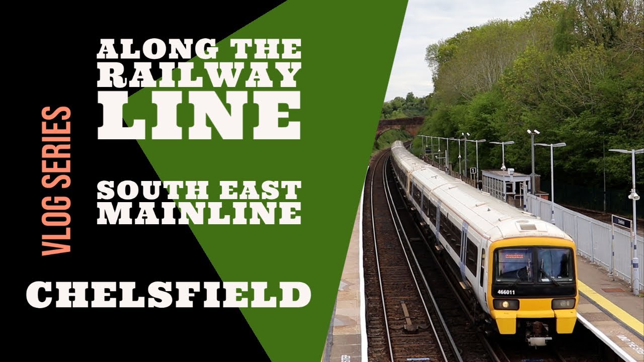Along The Railway Line - Chelsfield Railway Station - YouTube
