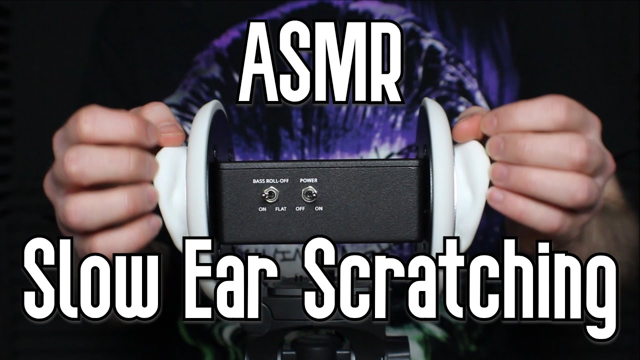 ASMR: Slow Ear Scratching - YouTube