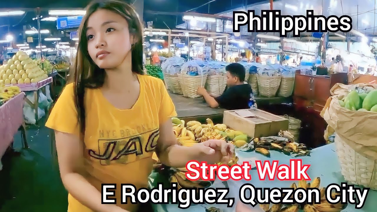 Walking Barangay E.Rodriguez, Quezon City.Philippines [4K] - YouTube