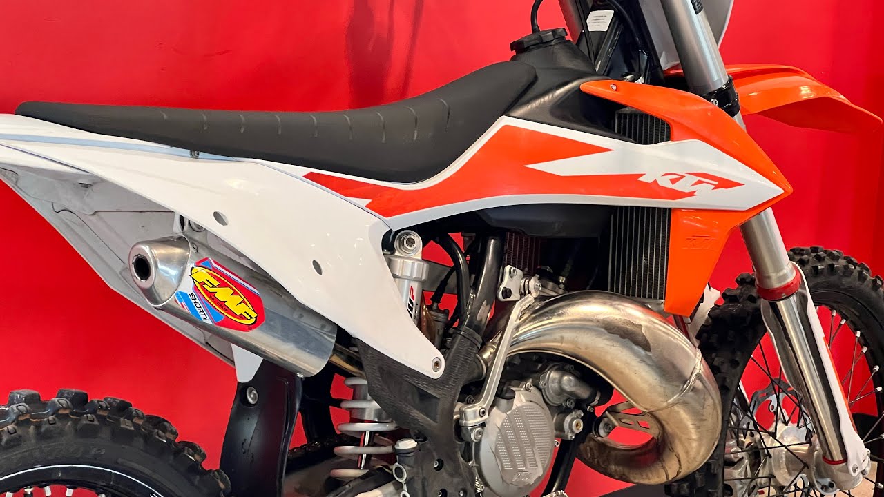 2020 KTM 125 SX ride and review - YouTube