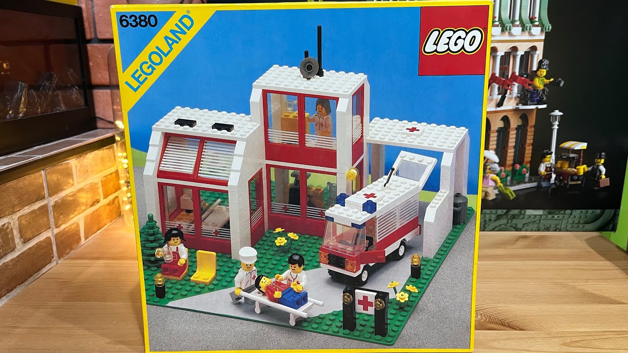 Lego 6380 z 1987 roku | Emergency Treatment Center | Recenzja - YouTube