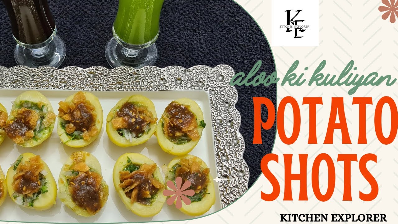 Aloo ki Kuliyan | Potato Shots | Best Potato Shots Recipe in Urdu ...
