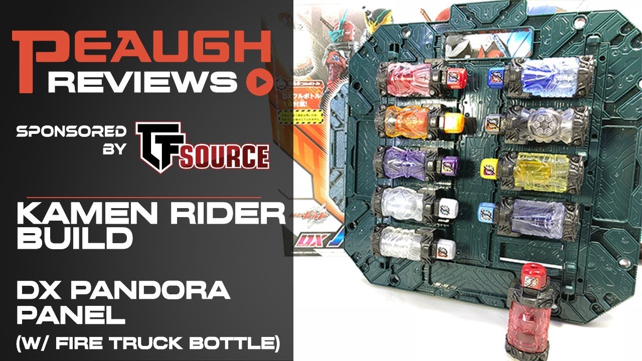 Video Review: Kamen Rider Build - DX PANDORA PANEL w/ Fire Engine Full ...