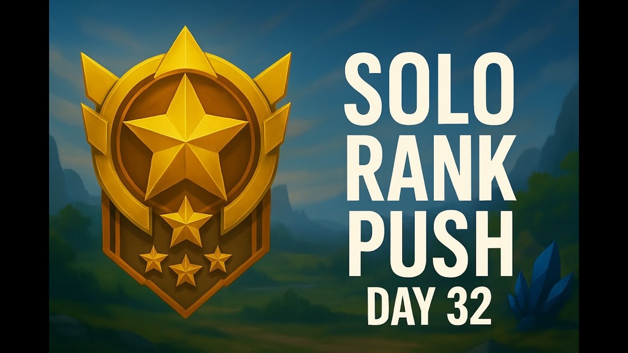 🏆 Rank Rush Reloaded – Solo Push Day 32! - YouTube
