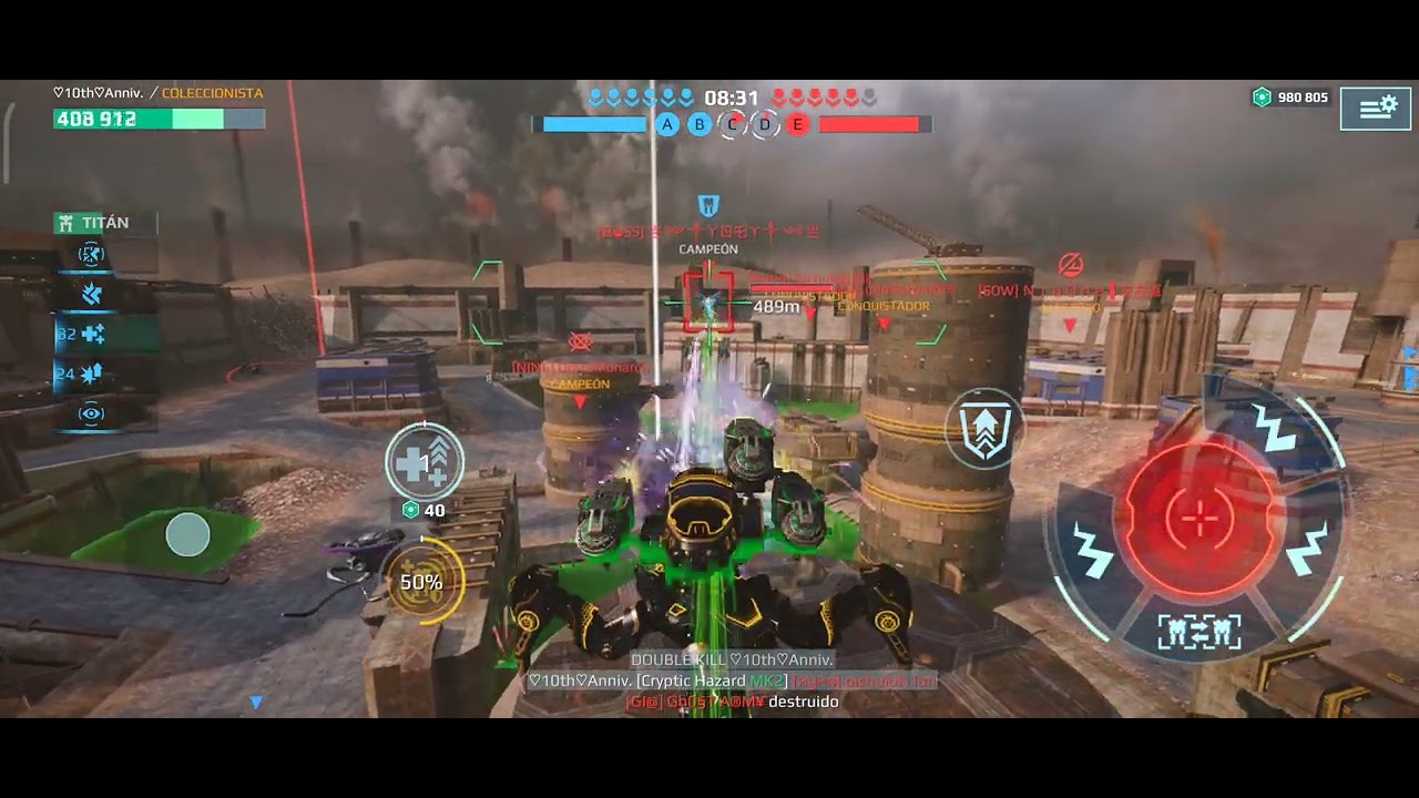 I Made Parkour with Ultimate INVADER 😁 War Robots Gameplay WR - YouTube