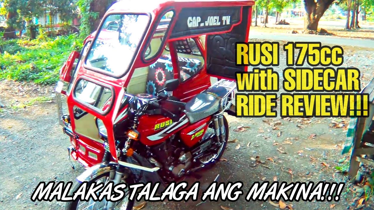 RUSI 175cc NAKA SIDE CAR TEST RIDE - YouTube