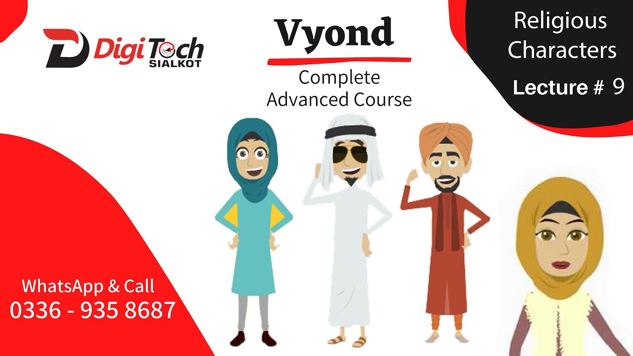 How to create Religious Characters in vyond - 9th Lecture - YouTube