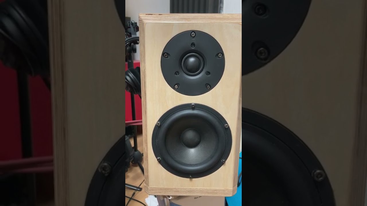 silver flute 5 inch + Vifa DX25BG Speak DIY - YouTube
