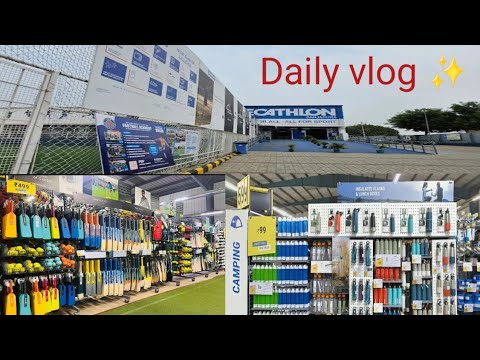 Shopping at Decathlon || Dailyvlog ️|| update video || - YouTube