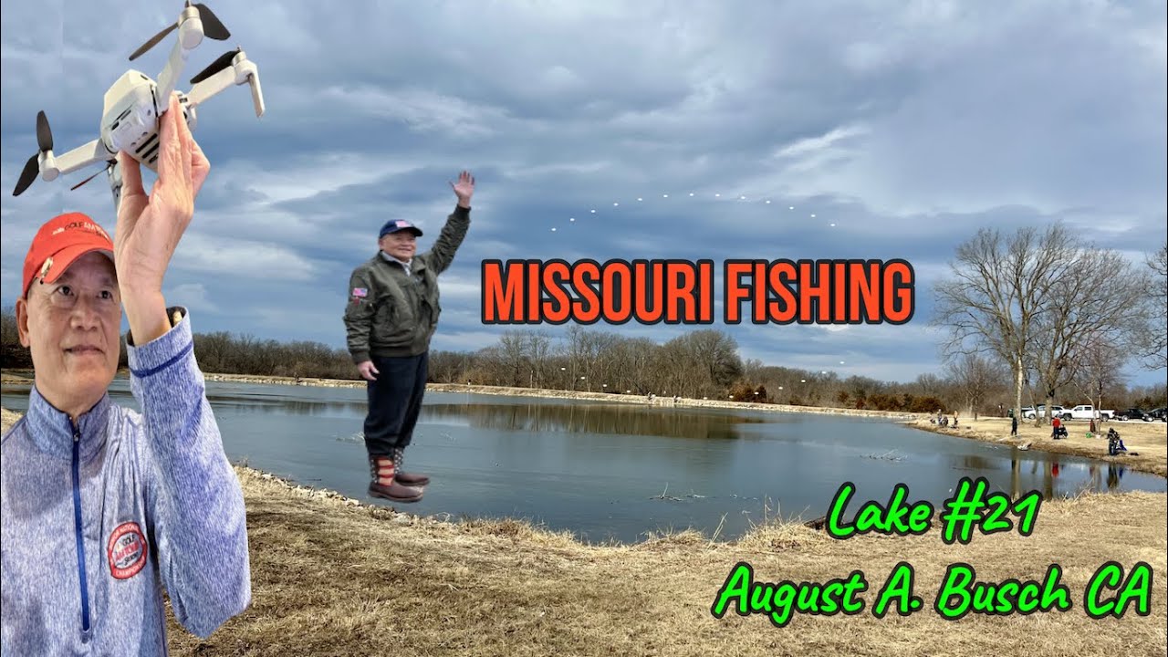August A. Busch CA | Lake 21 Aerial View | Drone | Missouri Fishing ...