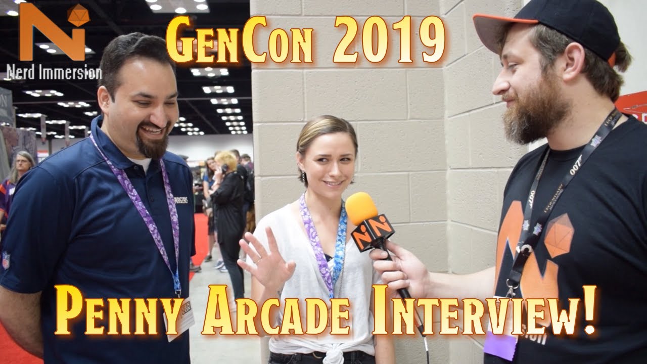 Penny Arcade Interview at GenCon 2019 | Nerd Immersion - YouTube