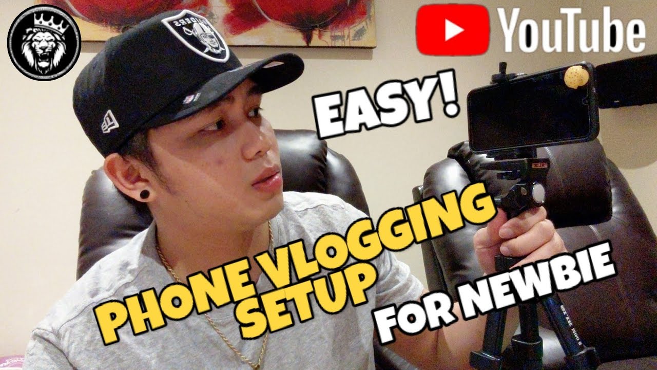 PHONE VLOGGING SET UP for BEGINNERS - YouTube