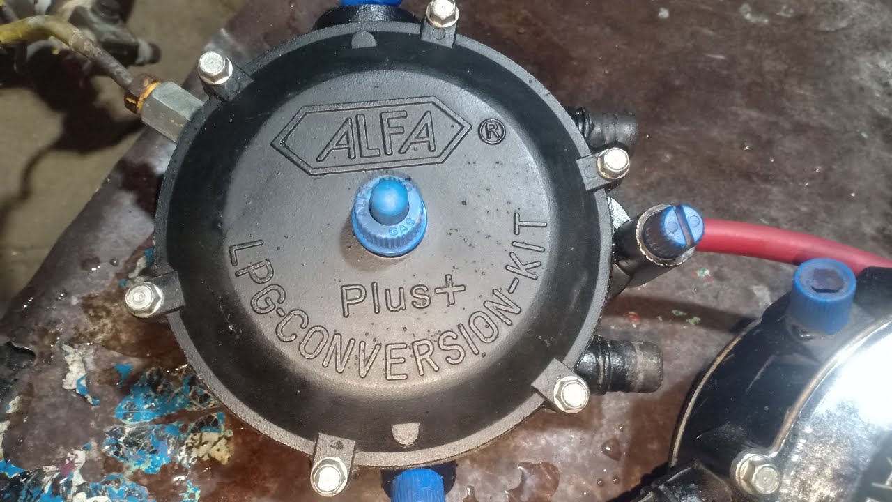 How to repair super Alpha LPG kit - YouTube