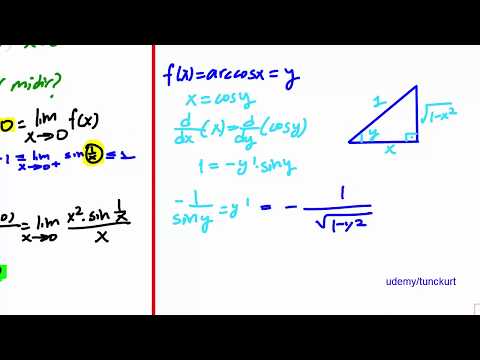 Ters Trigonometrik Fonksiyonlarda Türev-19
