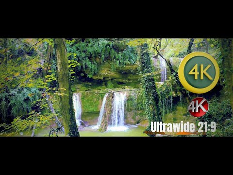 [21:9] DJI Mavic Air Ultrawide 4K Clip | Ultrawide Waterfall Videos Background - YouTube