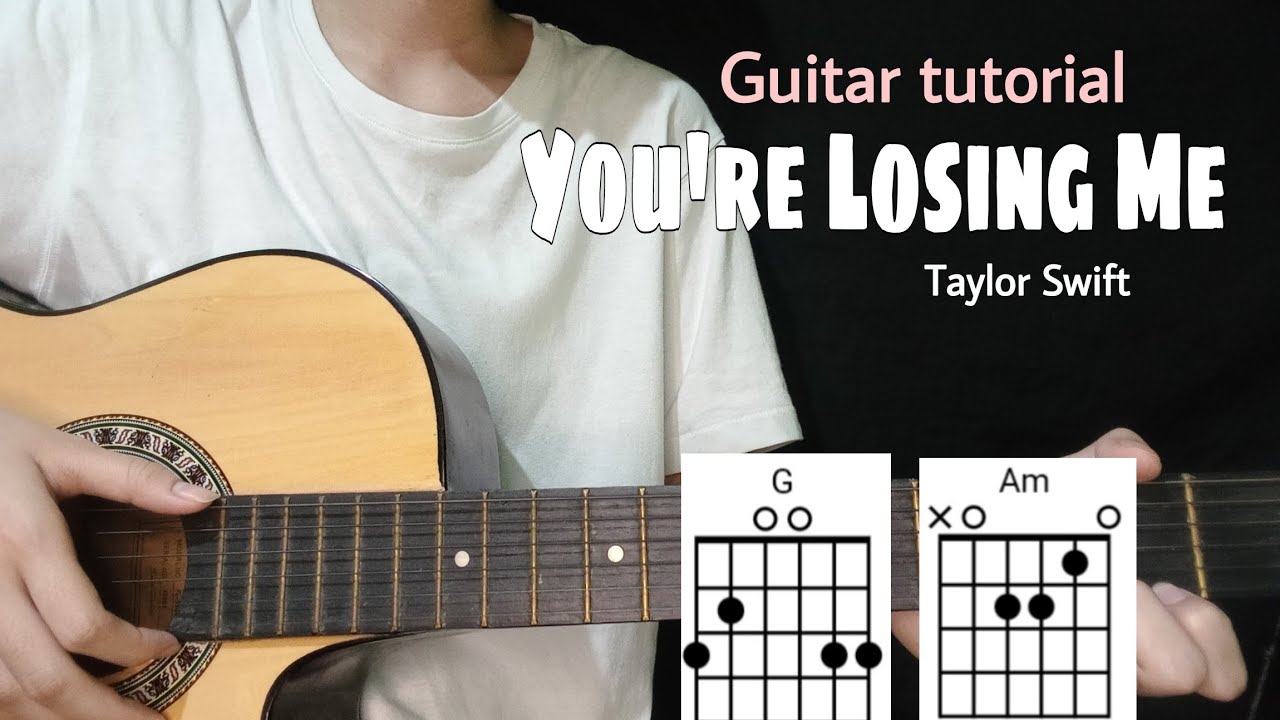 Taylor Swift - You're Losing Me Guitar tutorial (Easy Chords) - YouTube