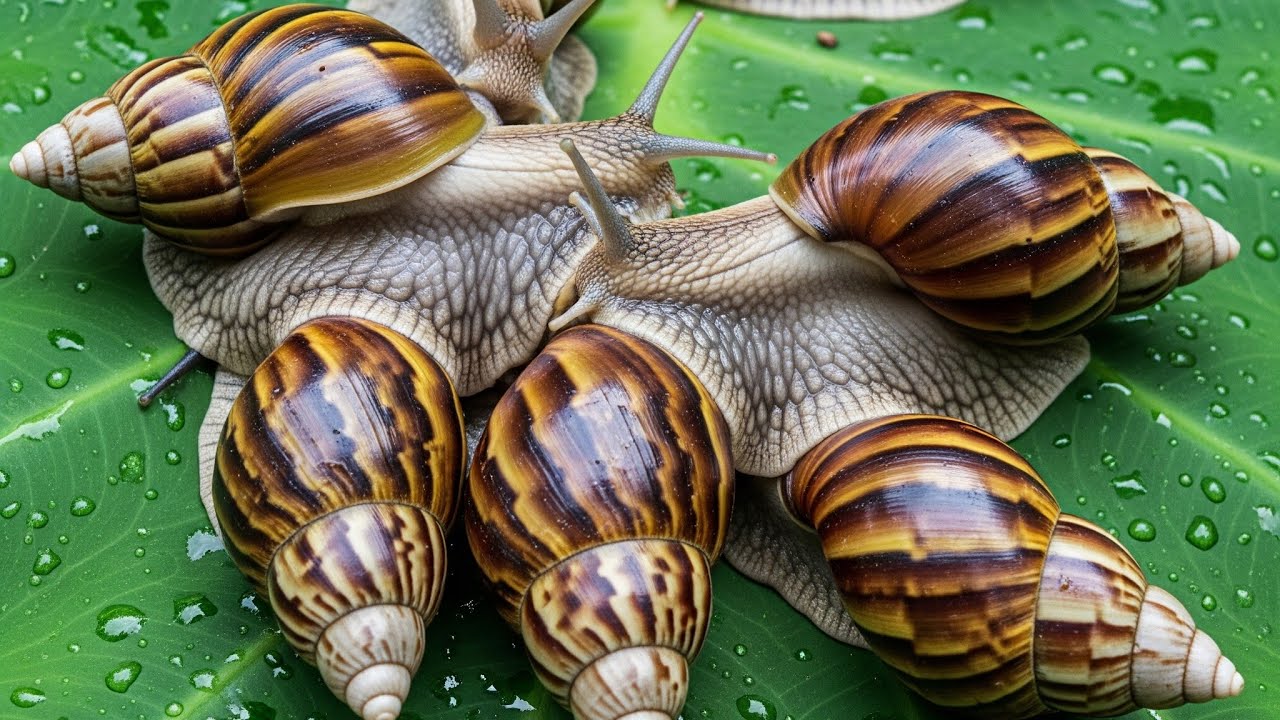 ASMR Nature: The Satisfyingly Slow Crawl of the Garden Snail (Relaxing ...
