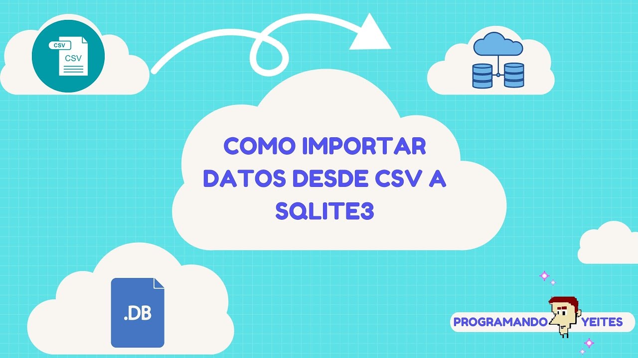 Como Importar Datos Desde CSV A SQLITE3 YouTube Como Importar Datos Desde CSV A SQLITE3 YouTube