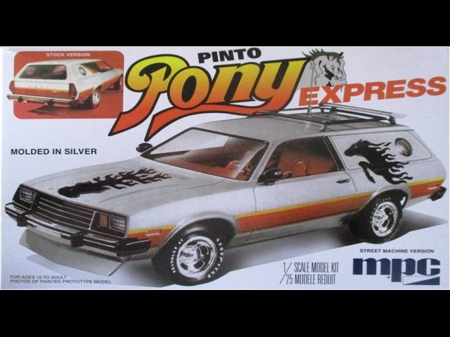 Ford Pinto Model Car Kits MPC Gapp & Roush Ford Pinto Pro Stock