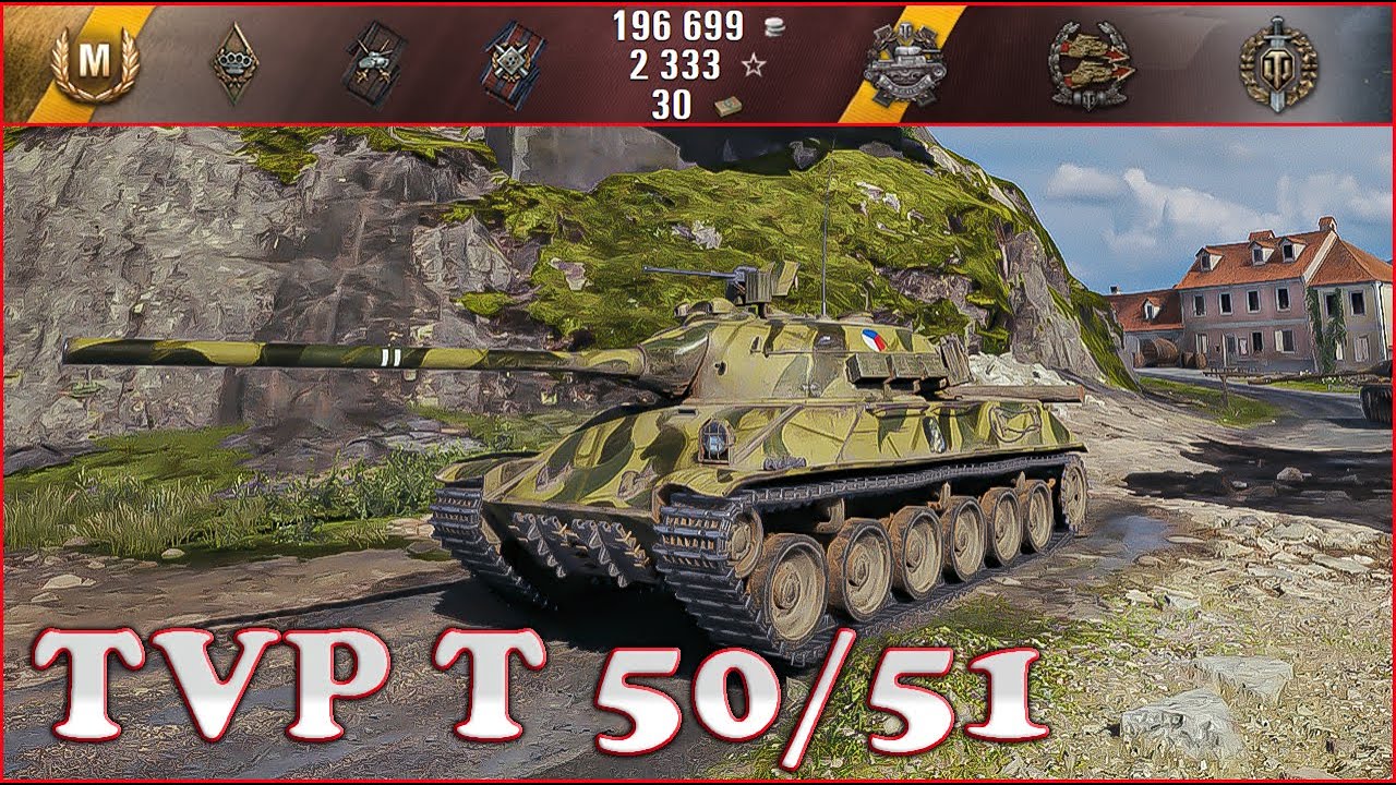 TVP T 50/51- World of Tanks UZ Gaming - YouTube
