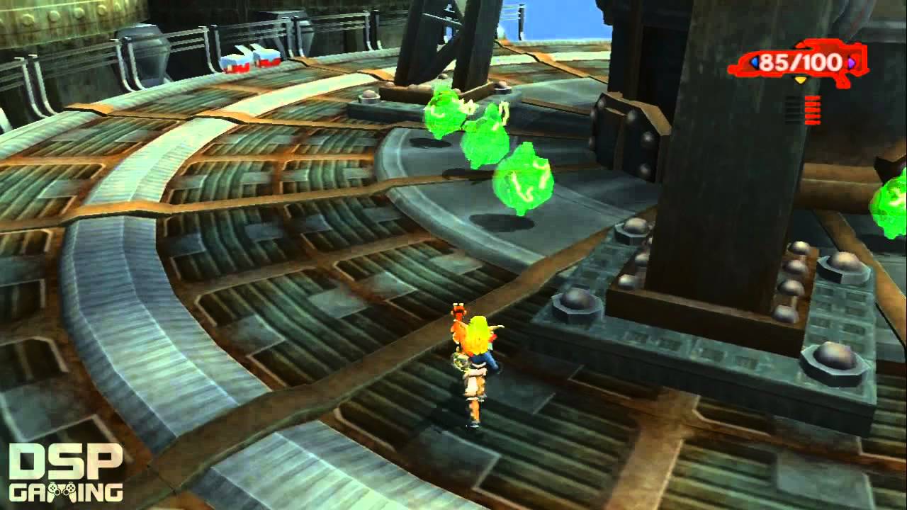 Jak II HD playthrough pt79 - Jak vs. Sack of Crap (Krew Boss) - YouTube