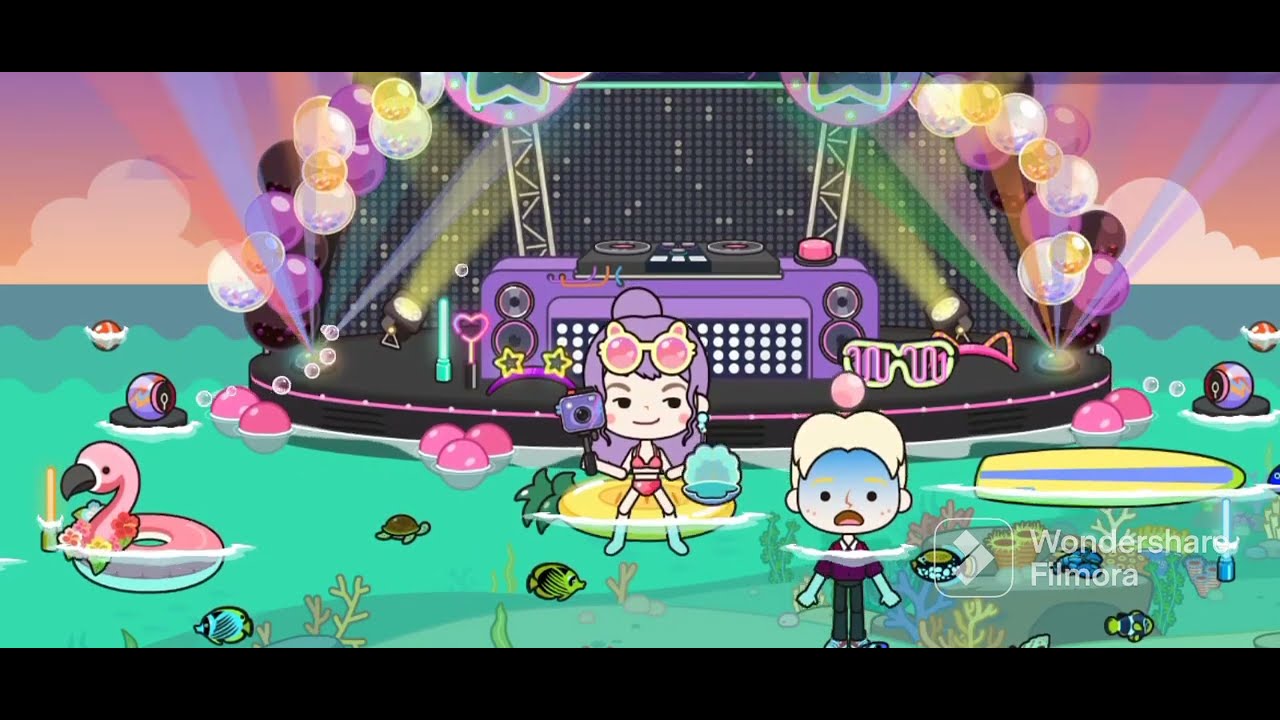 The magic of pearls made me a marmaid 😱/ Miga life story - YouTube