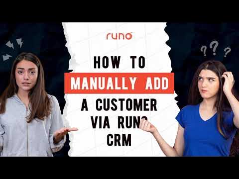 How to add a new lead on Runo CRM | Web Version | Runo - YouTube