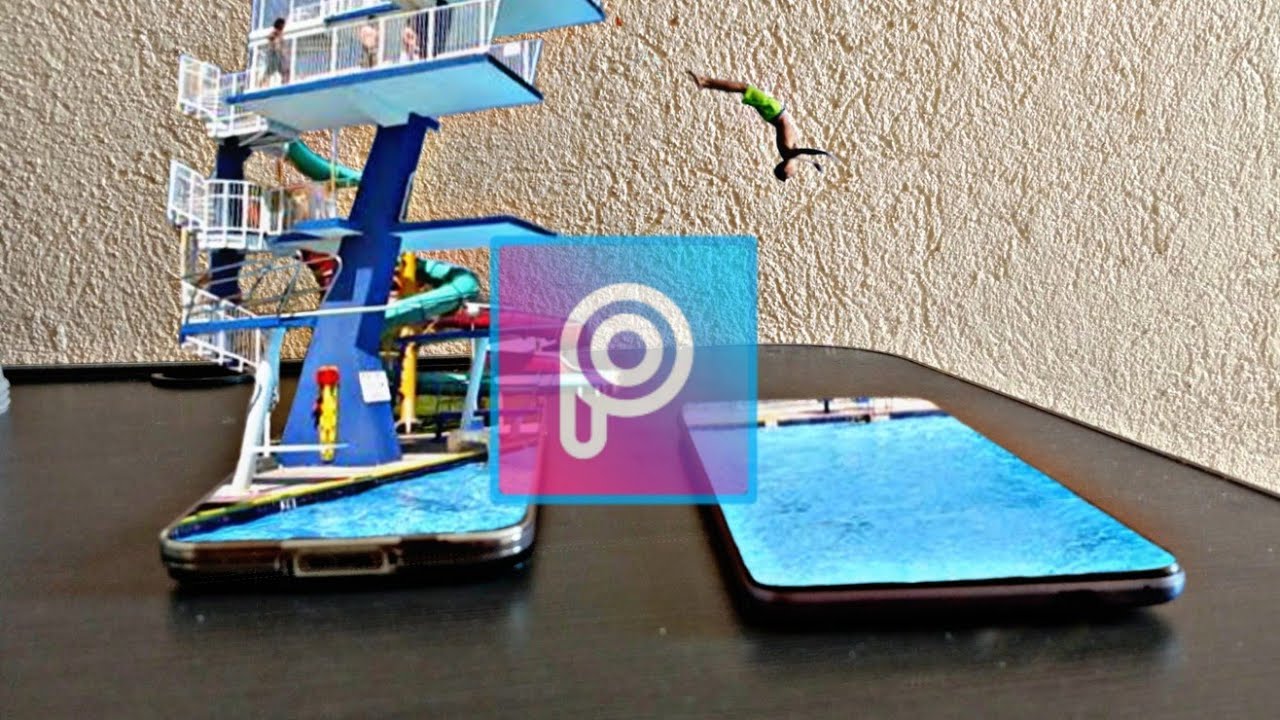 PICSART TUTORIAL - Live image phone manipulation - YouTube