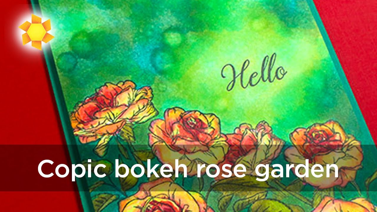 Copic Rose Garden - YouTube