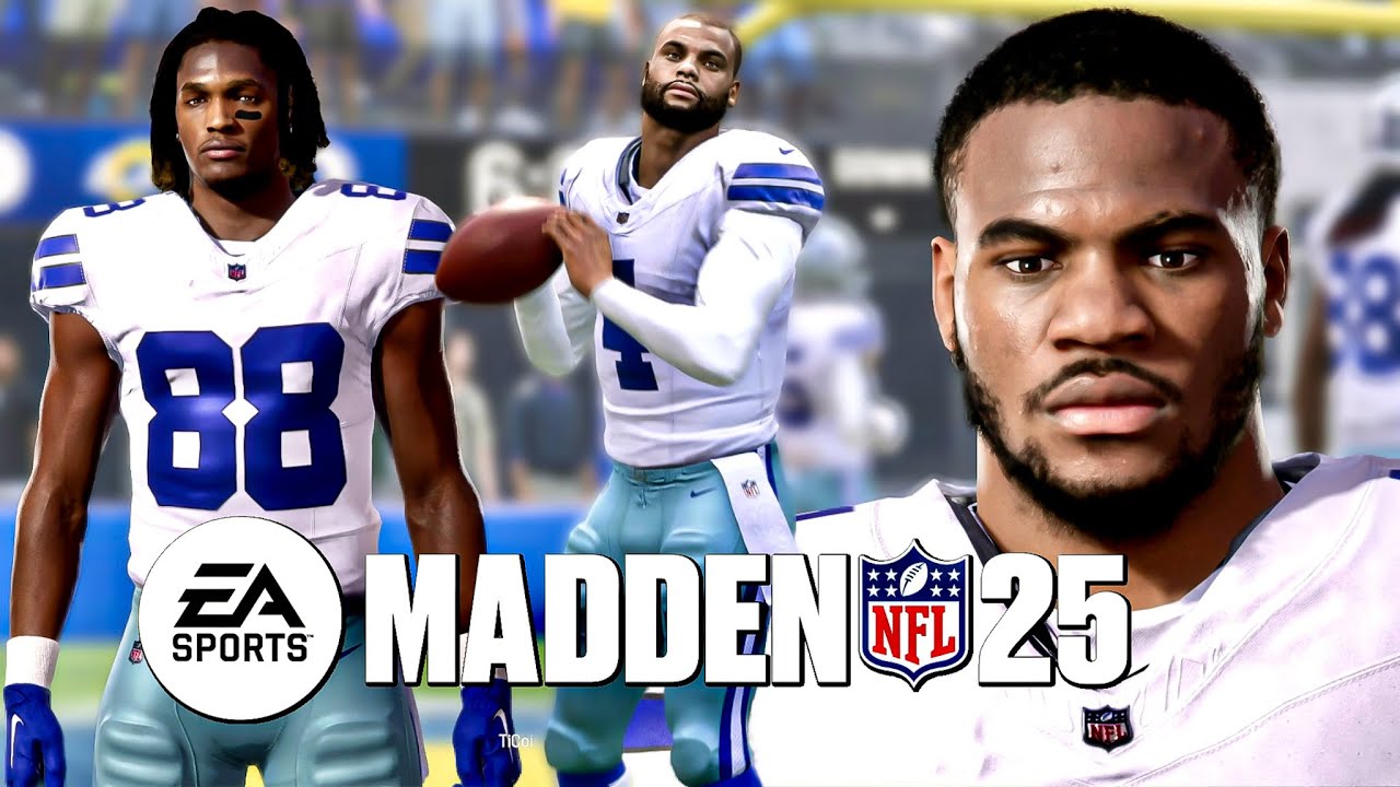 Madden 25 Official Early Look + Dallas Cowboys New Franchise! - YouTube