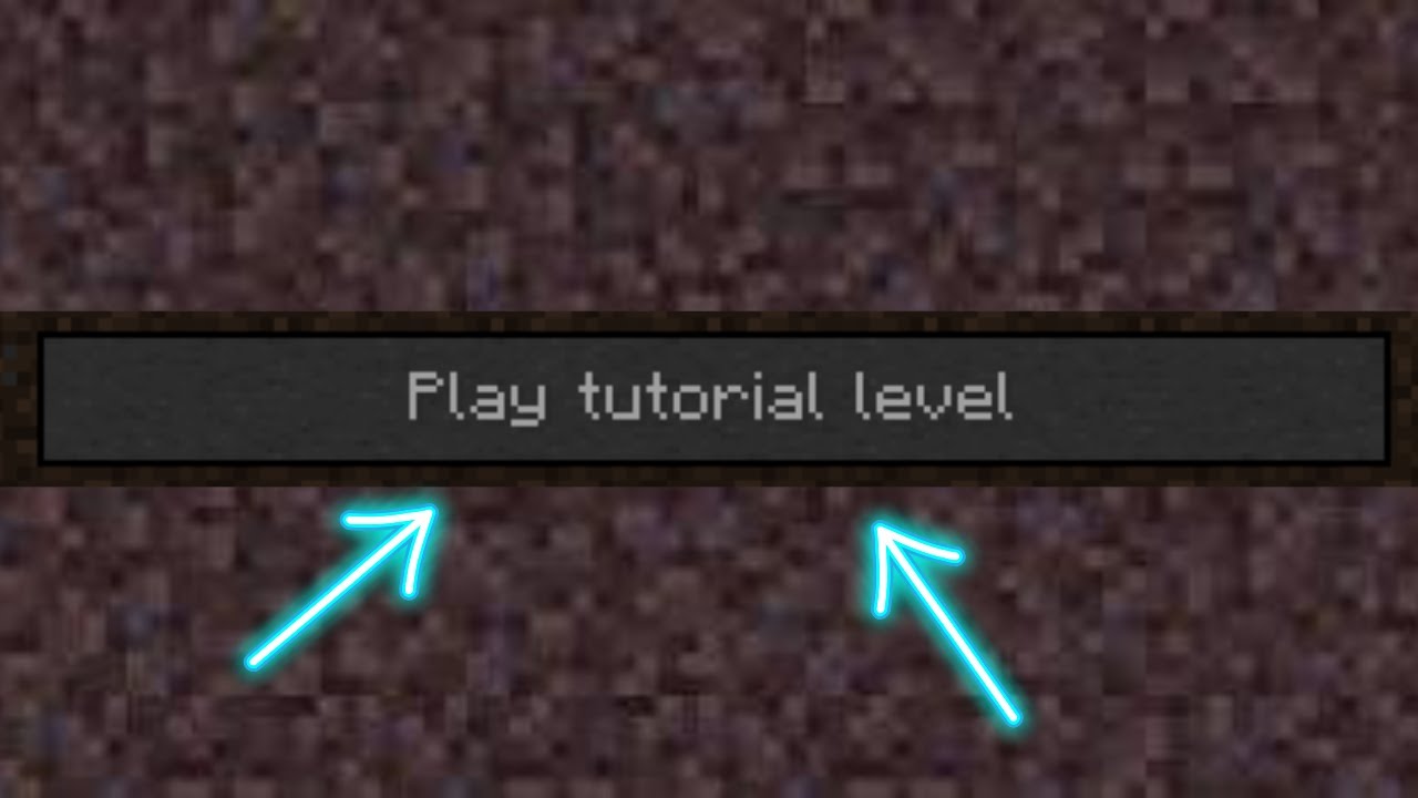 El misterio del botón tutorial de Minecraft Alpha - YouTube