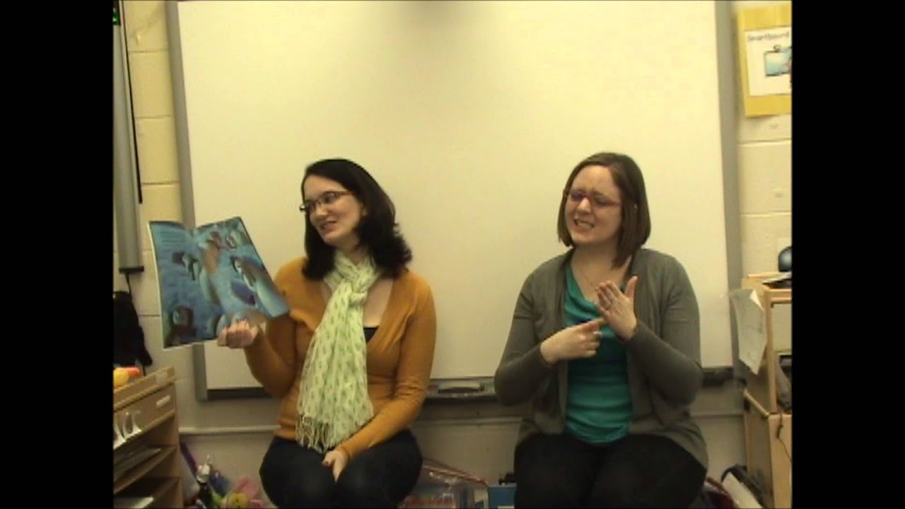Snowmen at Night in Sign Language - YouTube