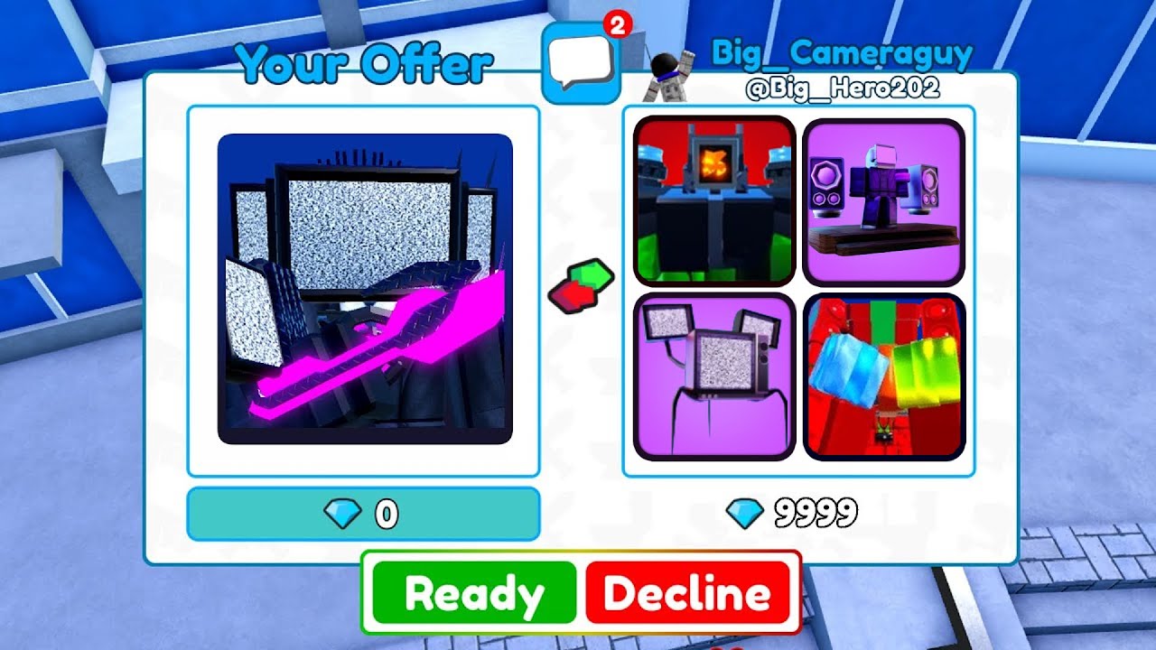 Trading The RAREST UNIT For 1 HOUR In Toilet Tower Defense (Roblox ...