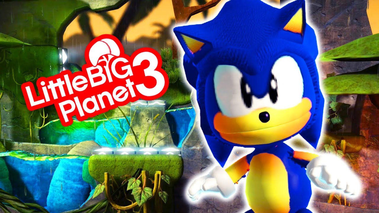 LittleBigPlanet 3 - Pland of the Ayego With Sonic - PS4 Gameplay ...