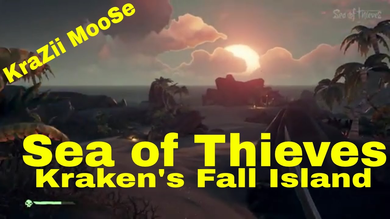 Sea of Thieves - Kraken's Fall Island Walk around - Scale Test Beta ...