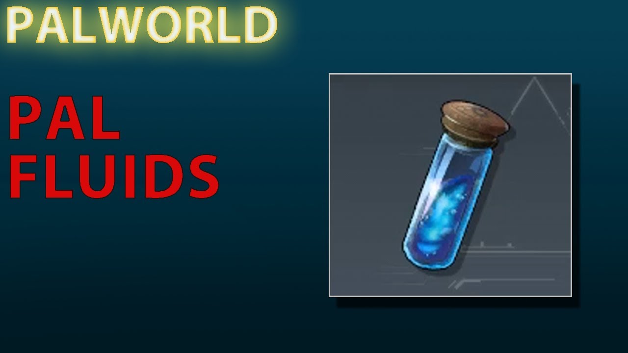 Pal Fluids (fluido di pal) - Palworld - YouTube