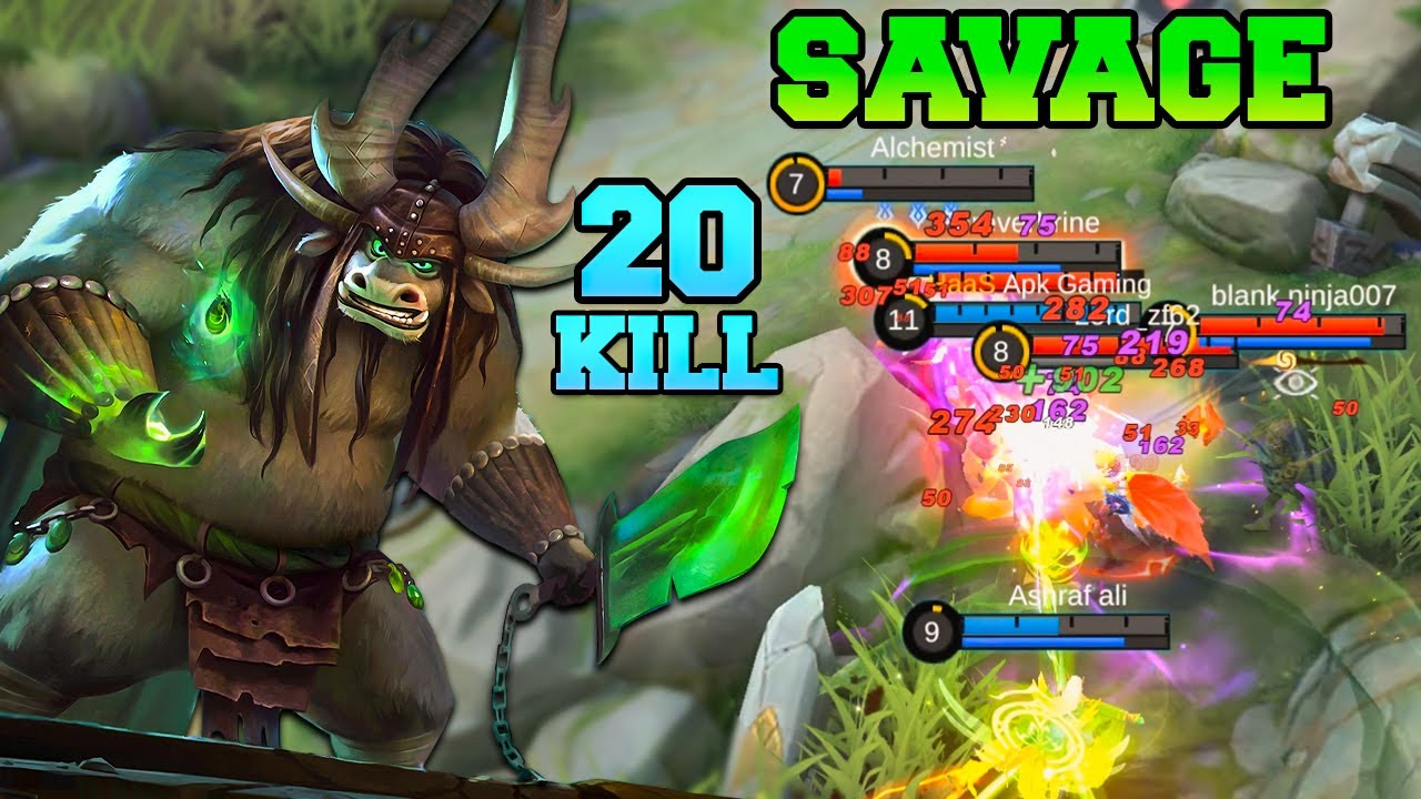New Buffed Thamuz Savage Best Build 2023 !! MLBB Thamuz Gameplay ...