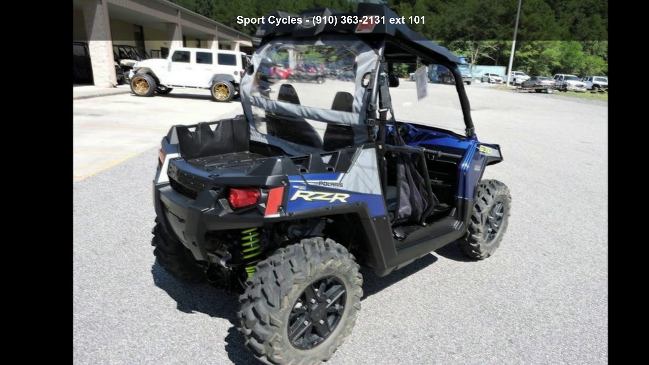 2018 Polaris RZR 570 EPS Navy Blue - YouTube