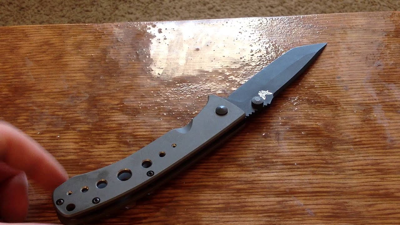 Benchmade lfti 760 first production for sale Lum - YouTube