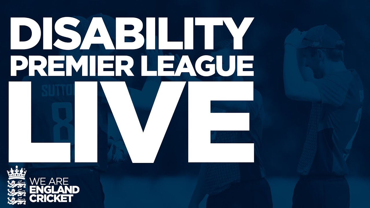 🔴 LIVE CRICKET | Disability Premier League - Match 1 | 31 August 2025 ...