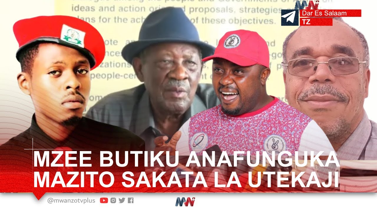 #LIVE: MZEE BUTIKU ANAFUNGUKA MAZITO YA UTEKAJI YANAYOENDELEA NCHINI ...