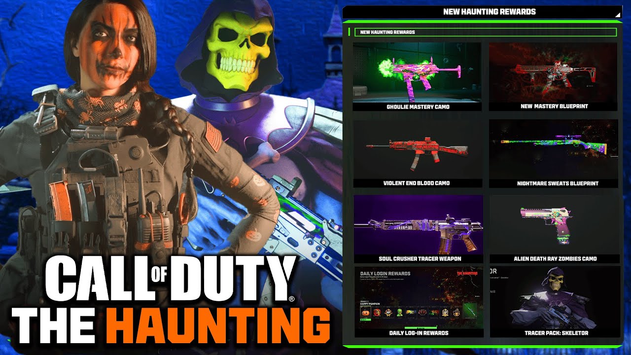 How To REDEEM ALL REWARDS for the New MW2 Haunting Event NOW! (Secret ...