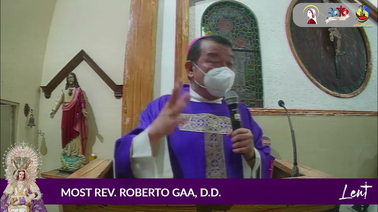 HOMILY OF MOST REV. ROBERTO GAA, D.D. - YouTube