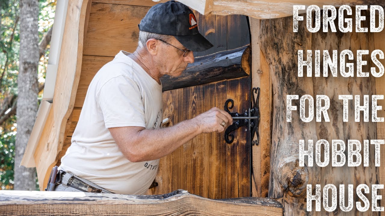 S2 EP29 | OFF GRID TIMBER FRAME | FORGED HINGES FOR THE HOBBIT COMPOST ...
