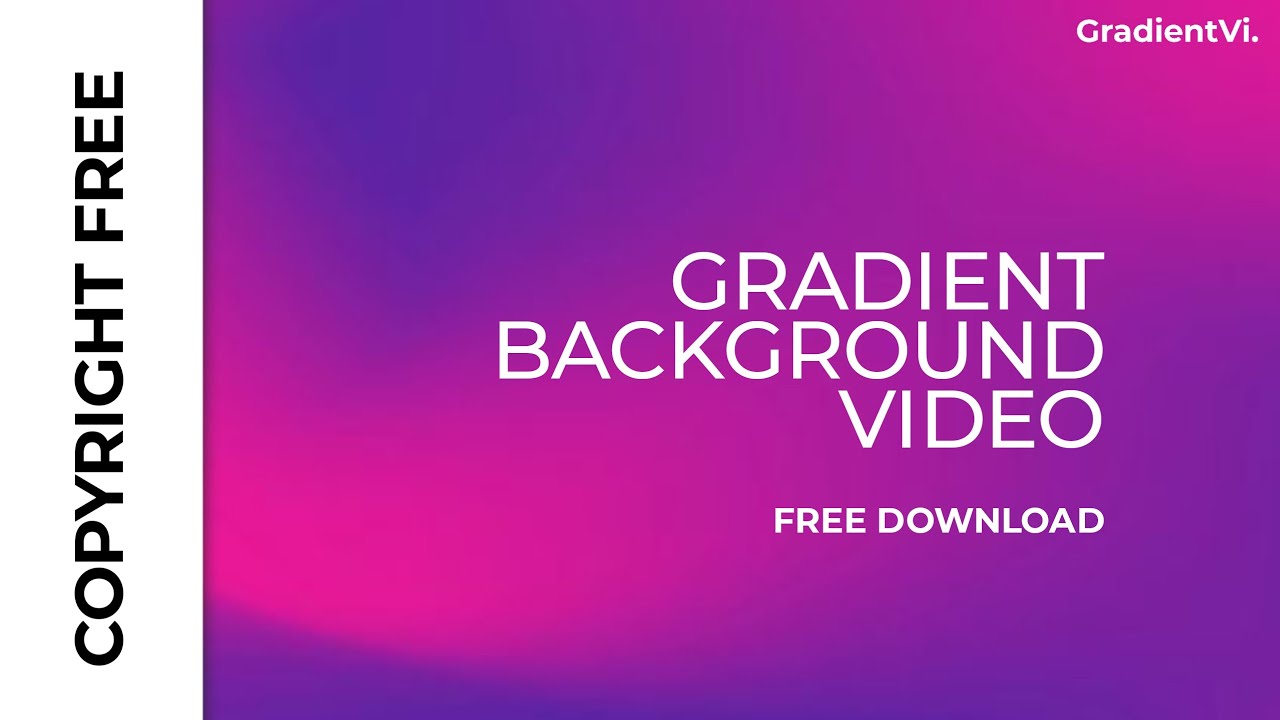 Gradient Background video No copyright / Free download - YouTube