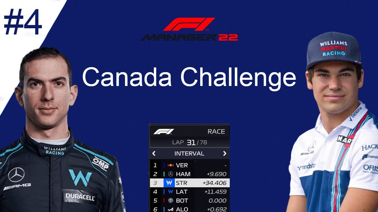 F1 Manager 2022 - Canada Challenge - Season 2 - Strolling into a Podium (Part 4) - YouTube