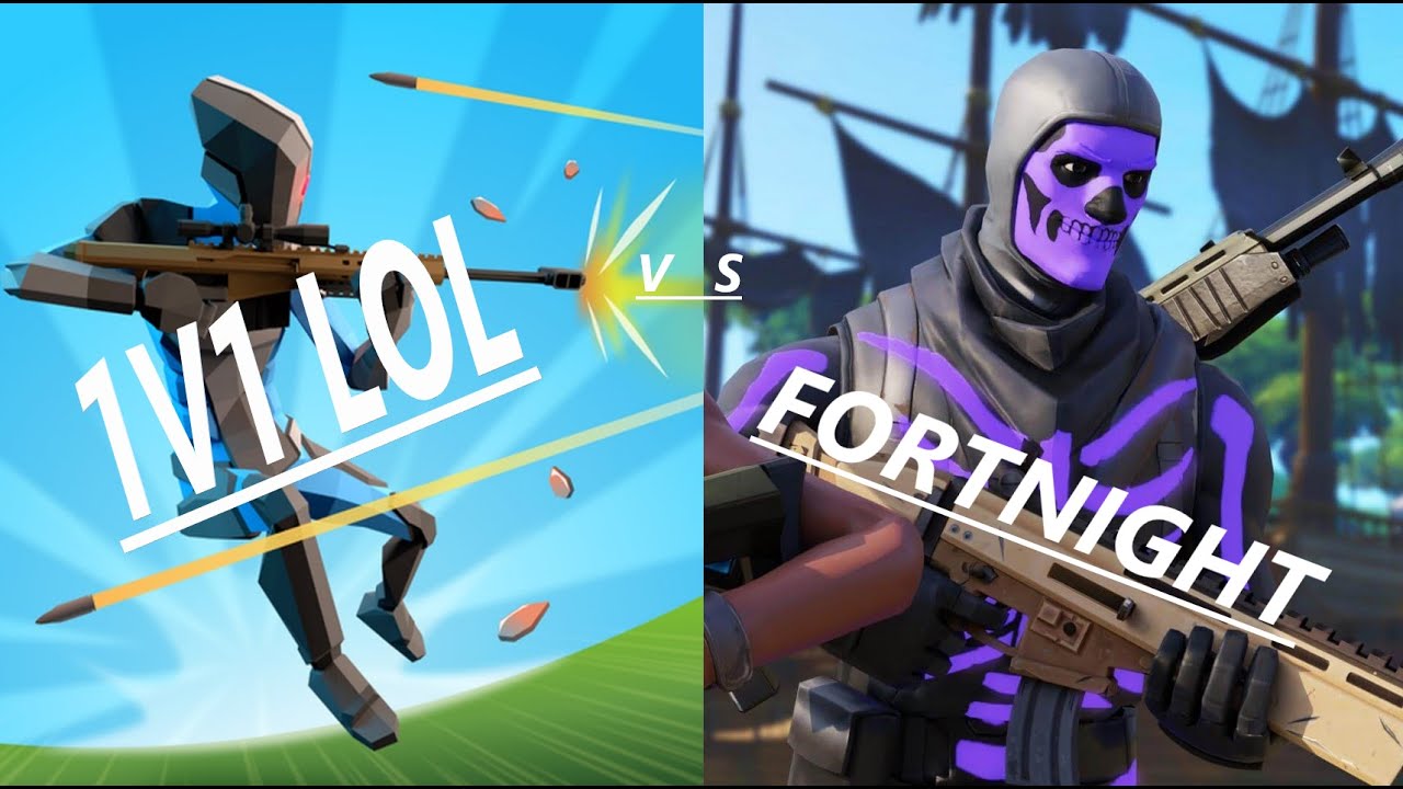 1V1 LOL VS FORTNIGHT WITCH ONE IS BETTER!!! - YouTube