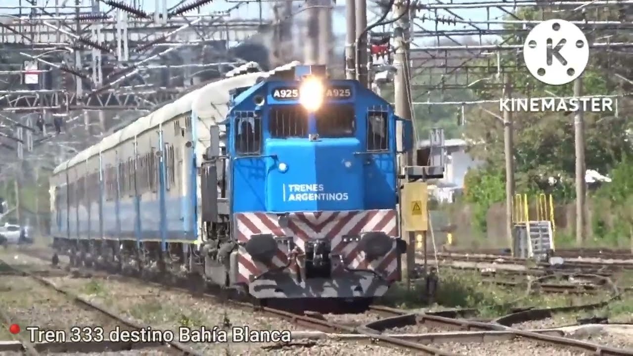 GT22 A925(ex 9083) con destino Bahía Blanca x Llavallol | Trenes ...