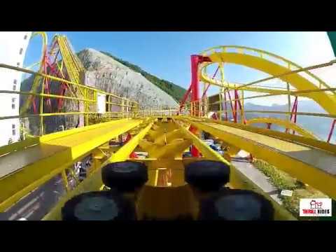 Hair Raiser Roller Coaster Ocean Park Hong Kong - YouTube